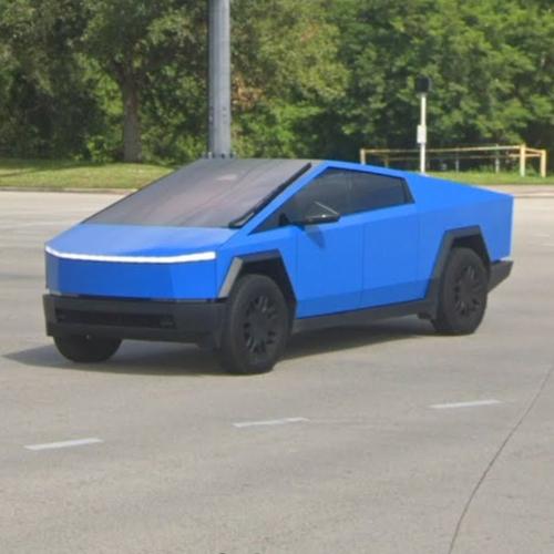Tesla Cybertruck in Sunrise, FL (Bing Maps)
