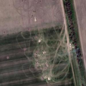 Russian artillery position in Doslidne, Ukraine - Virtual Globetrotting