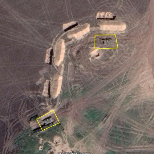 Russian tanks in Kherson, Ukraine (Google Maps)