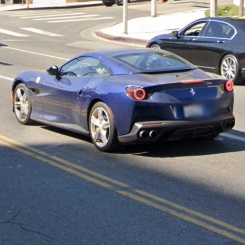 Ferrari Portofino in Los Angeles in West Hollywood, CA (Bing Maps) (#2)