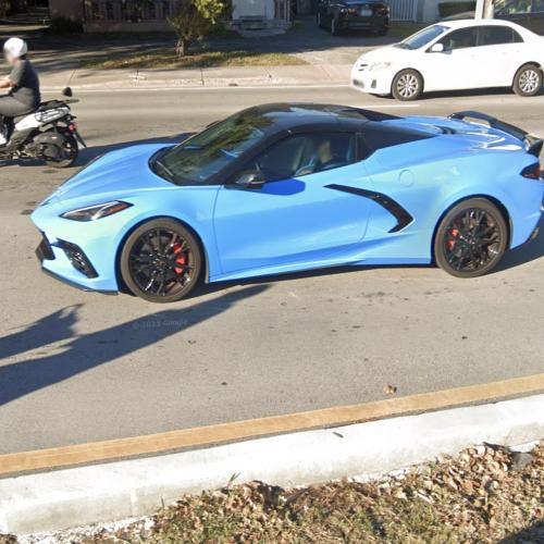 Corvette C8 in Miami in Miami, FL (Google Maps) (#6)