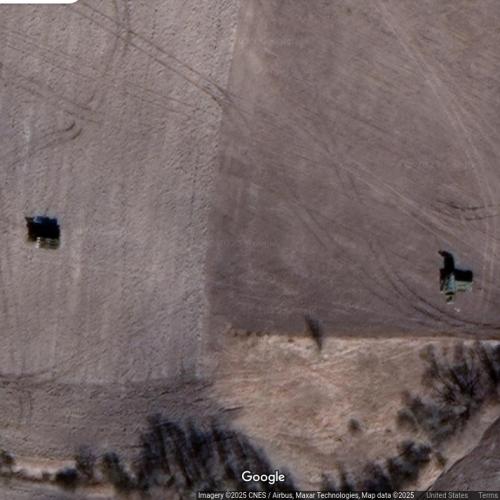 Russian Buk-M2 and 1L260-E radar in Chernihiv, Ukraine (Google Maps)