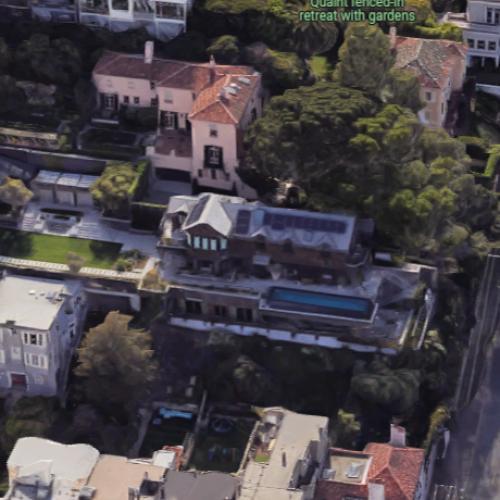 Sam Altman's House in San Francisco, CA (Google Maps)