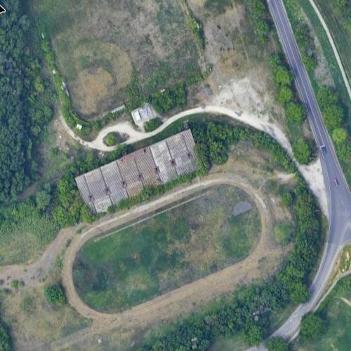 Abandoned Athletic Complex in Gary, IN (Google Maps)