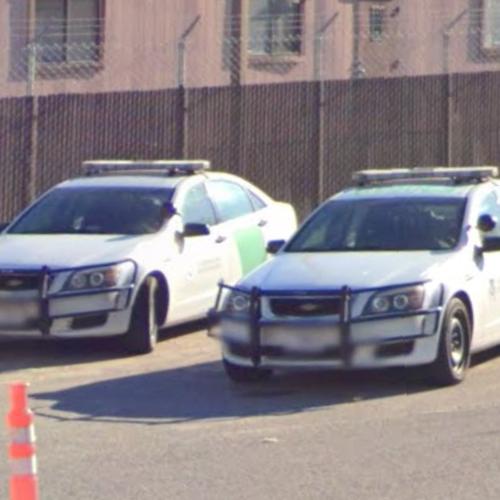 Security cars in San Diego, CA (Google Maps)