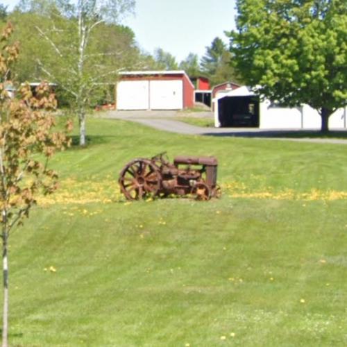 Old tractor in Dover-Foxcroft, ME (Google Maps) (#8)
