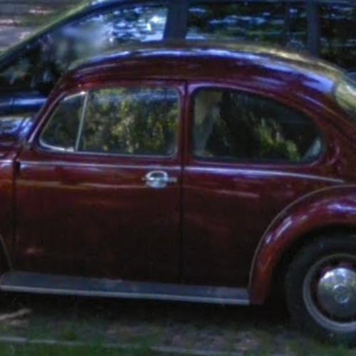 VW Beetle in Belgrade, Serbia (Google Maps)