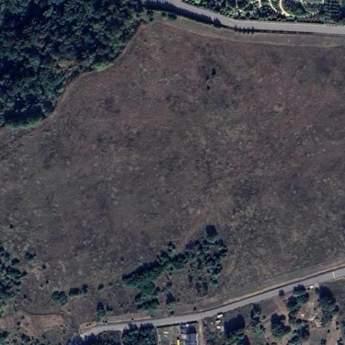 Khotiv hillfort in Khotov, Ukraine (Google Maps)