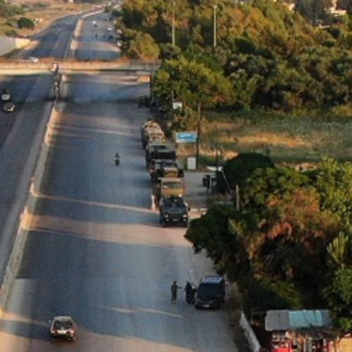 Russian military convoy in Al-Sanobar, Syrian Arab Republic (Google ...