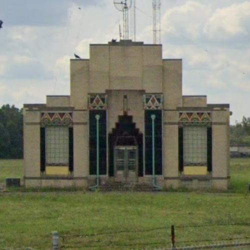 'WJR' by Cyril Edward Schleey in Riverview, MI (Google Maps)