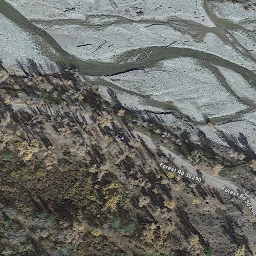 Site of Gabby Petito's Body in Elk, WY (Google Maps)