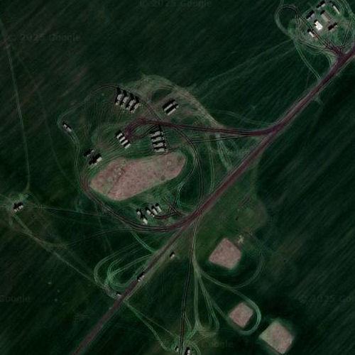 Armed SAM SIte in Shagarovka, Russian Federation (Google Maps)