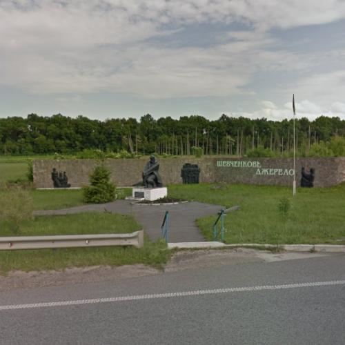 Monument to Taras Shevchenko in Dubno, Ukraine (Google Maps) (#2)