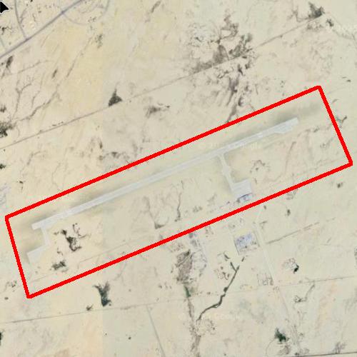 New Gwadar International Airport in Gwadar, Pakistan (Google Maps)