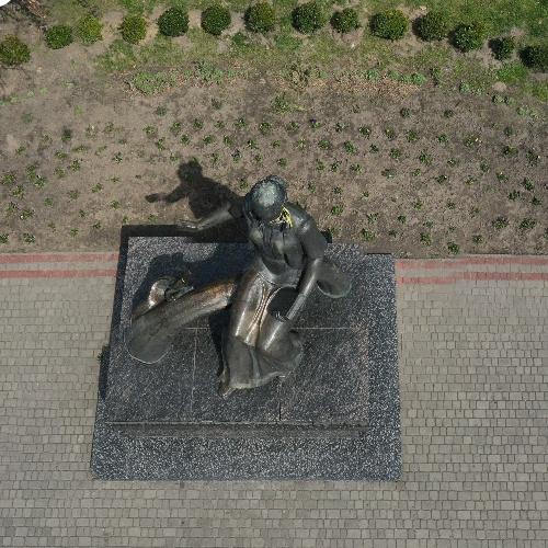 Monument to Lesya Ukrainka in Kovel, Ukraine (Google Maps)