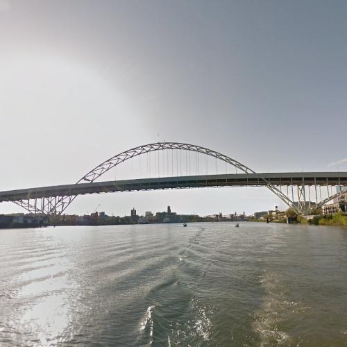 The Fremont Bridge (Portland) in Portland, OR (Google Maps) (#2)