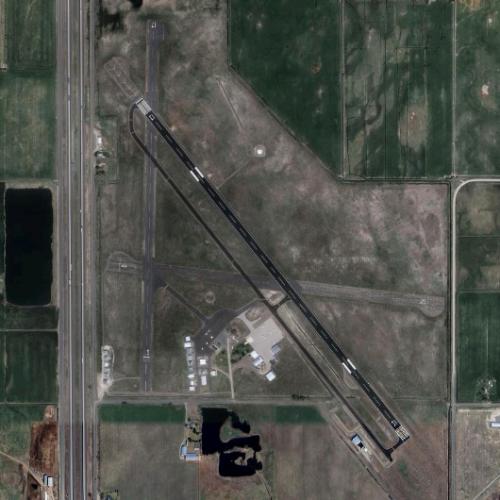 Baker City Municipal Airport in Baker City, OR (Google Maps)