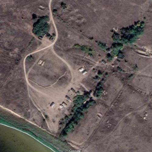 Russian military camp in Armyans’k, Ukraine (Google Maps)
