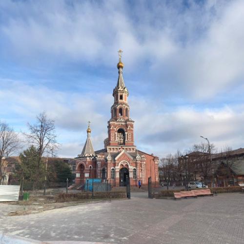 Svyato-Mykolayivsʹkyy Sobor in Kamianske, Ukraine (Bing Maps)