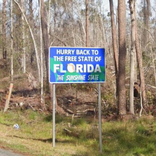 Hurry Back To The Free State Of Florida in Jennings, FL (Google Maps)