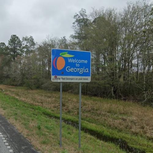 Welcome to Georgia sign in Statenville, GA (Google Maps)