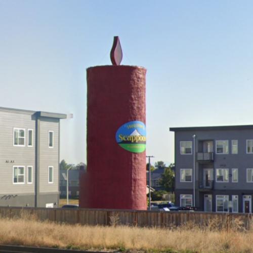 Peace Candle of the World in Scappoose, OR (Google Maps) (#2)