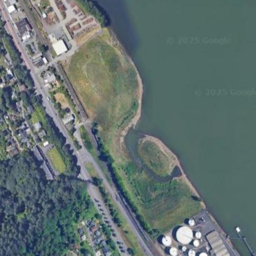 Linnton Restoration Site in Portland, OR (Google Maps)