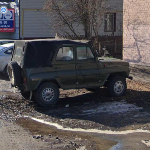 UAZ 469 in Oryol, Russian Federation (Google Maps) (#8)
