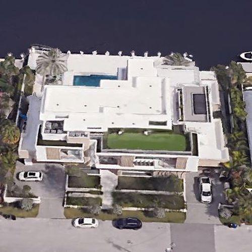 Brad Hubler's House in Fort Lauderdale, FL (Google Maps)
