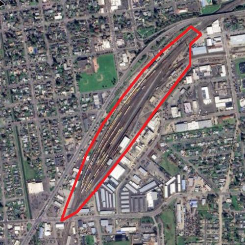 Portland and Western Railroad Albany Yard in Albany, OR - Virtual ...