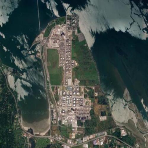 Marathon Anacortes Refinery in Anacortes, WA (Google Maps)