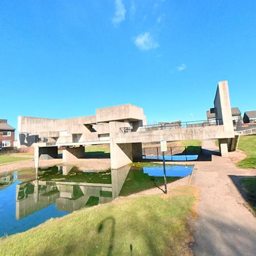 'Apollo Pavilion' by Victor Pasmore in Peterlee, United Kingdom ...