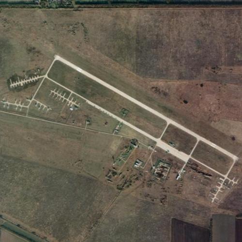 Zernograd Air Base in Zernograd, Russian Federation (Google Maps)