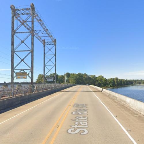 Caddo Lake Drawbridge in Mooringsport, LA (Google Maps)