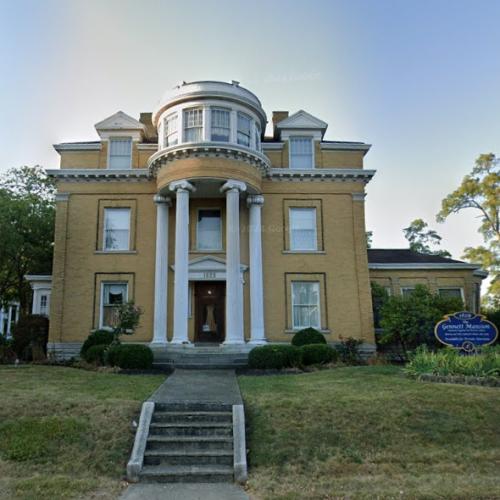 Henry and Alice Gennett House in Richmond, IN (Google Maps)