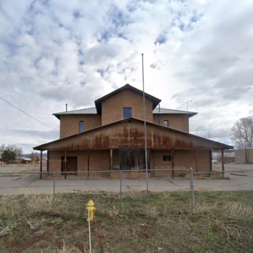 Chama Valley Independent School in Tierra Amarilla, NM (Google Maps)