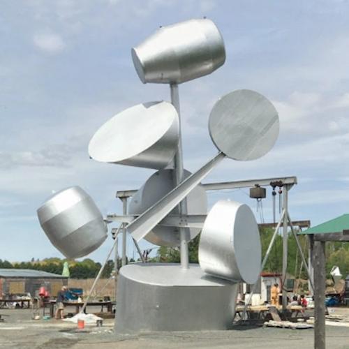 'Prometheus III' by John Hock in Shafer, WI (Google Maps)