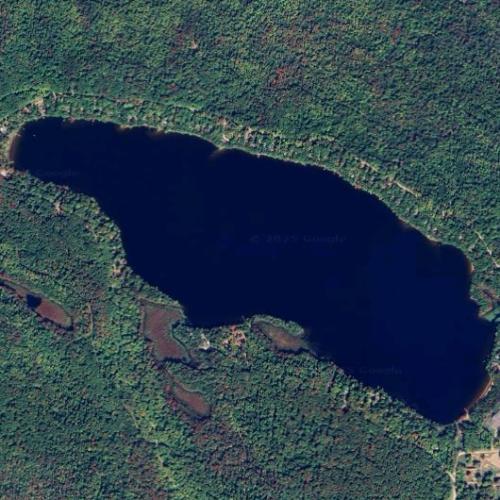 Piatt Lake in Eckerman, MI (Google Maps)