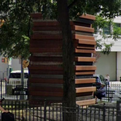 'Shadow Stack' by Sean Scully in New York, NY (Google Maps)