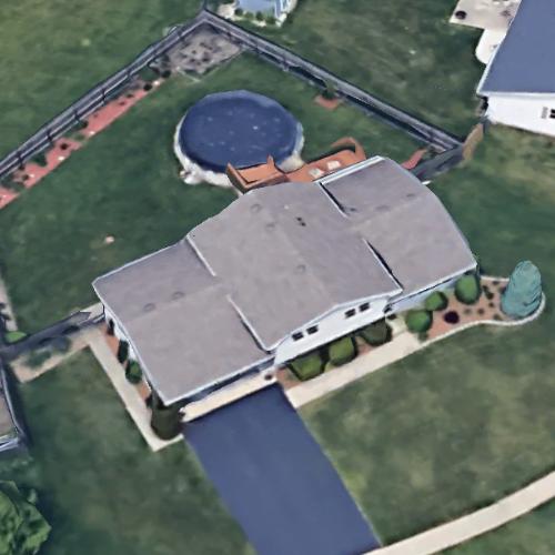 Robert Francis Prevost's (Pope Leo XIV) house in New Lenox, IL (Bing Maps)