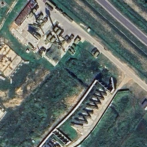 Armed SAM Site in Entuziast, Russian Federation (Google Maps)