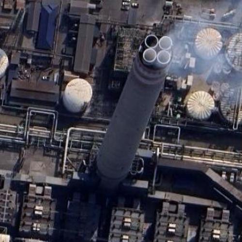SASOL Synthetic Fuels Steam Plant 3 (tallest structure in South Africa ...