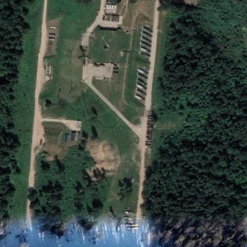 Armed SAM Site in Petrovskoe, Russian Federation (Google Maps)