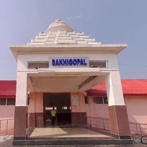 Sakhigopal railway station in Sakhigopal, India - Virtual Globetrotting