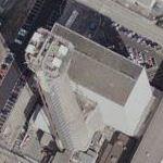 Pile chimney at Windscale nuclear accident site in Seascale, United ...