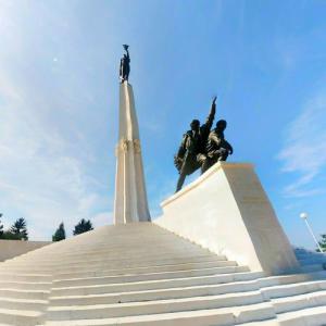 Monument to the Battle of Batina in Batina, Serbia - Virtual Globetrotting