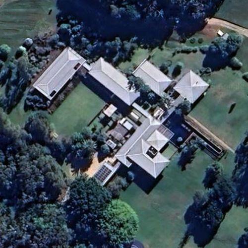 Russell Staley's House in Byron Bay, Australia (Google Maps)