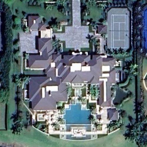 Daniel Dagesse's House in Delray Beach, FL (Google Maps)