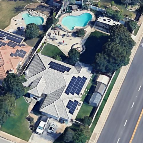 Jordan Love's house in Bakersfield, CA - Virtual Globetrotting