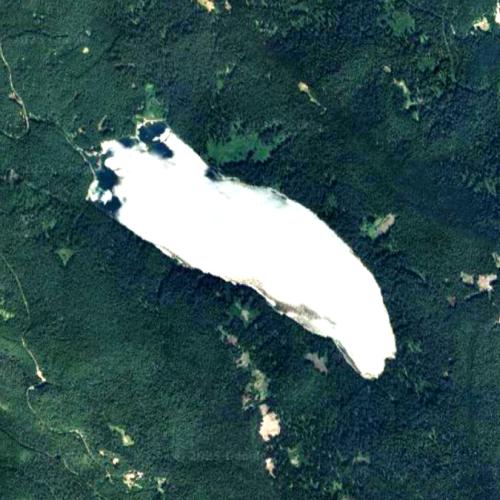 Bull Run Lake in Lost Lake, OR (Google Maps)